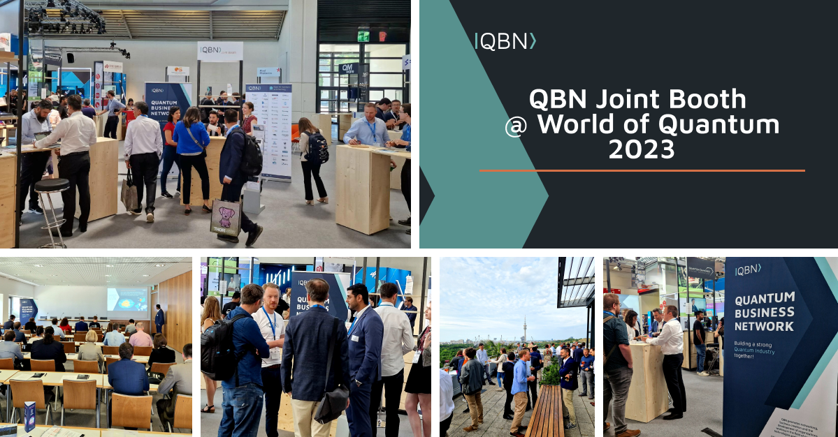 QBN News › QBN Joint Booth @ World of Quantum 2023