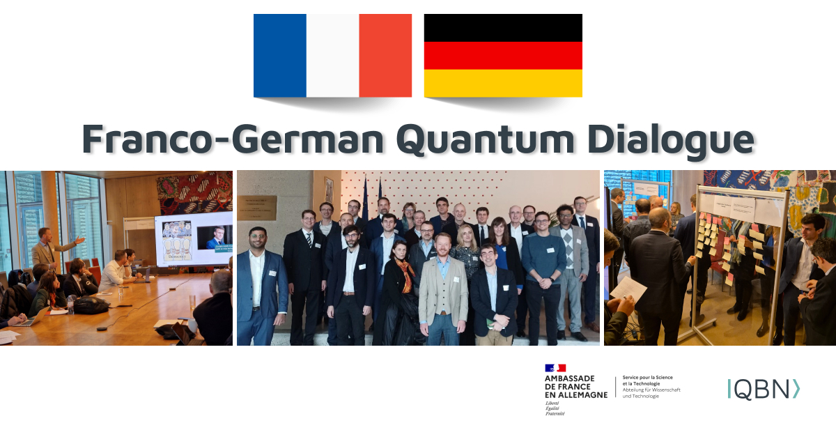 QBN News › Successful Franco-German Quantum Dialogue at the French ...