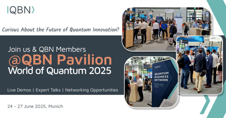 QBN News › QBN Hosts Joint Booth at World of Quantum 2025 – Booth A1.319