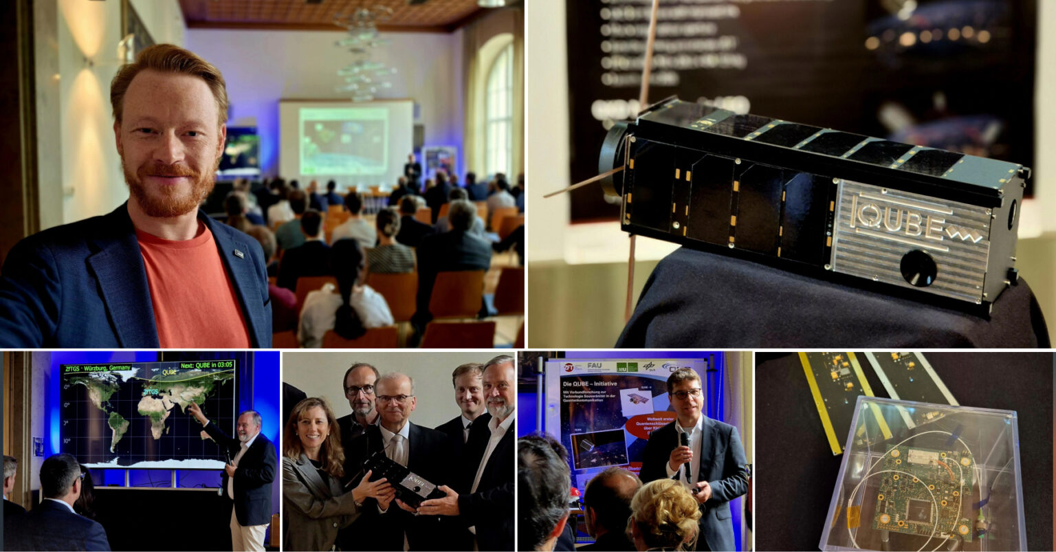 QBN News › QUBE 1, the first German research satellite for quantum ...