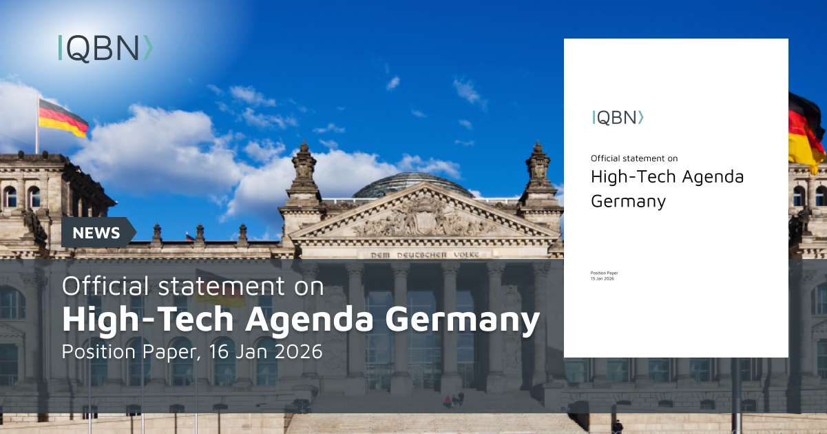 QBN News › Official statement on High-Tech Agenda Germany